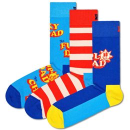 Happy Socks Herren Socken Mehrfarbig