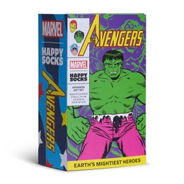 Happy Socks MARVEL&trade; Avengers 3-Pack Gift Set Unisex Socken Mehrfarbig