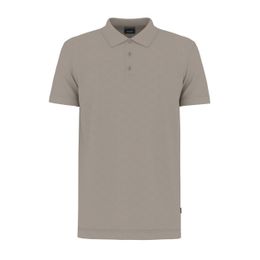JOOP! JOOP Damen Poloshirt "Roberto"open braun, Gr. XL, Shirts, mit feiner Struktur