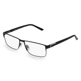 Fielmann 2174 FLEX CL Brille Herren | Fassung: Vollrand, Quadratisch, Schwarz Gun