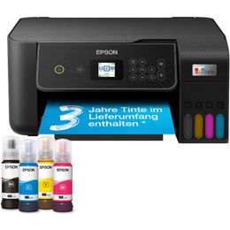 Epson Multifunktionsdrucker "EcoTank ET-2870", schwarz, B:37,5cm H:17,9cm T:34,7cm, Drucker, Multifunktionsdrucker