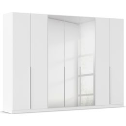 Dreht&uuml;renschrank OTTO HOME "Kleiderschrank Schrank Garderobe AGORDO mit Dekor- oder Hochglanzfront", wei&szlig; (alpinwei&szlig;), B:315cm H:229cm T:54cm, Holzwerkstoff, Schr&auml;nke, Dreht&uuml;renschrank, durchdachte Innenausstattung, in 8 Breiten und 2 H&ouml;hen MADE IN GERMANY
