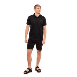 Icepeak Herren Poloshirt "H POLOSHIRT BELLMONT"schwarz, Gr. 4XL, Obermaterial: 100% Polyester, Shirts, Kurzarm-Ausf&uuml;hrung, mit Polokragen und