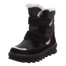 Superfit Damen Winterstiefel "FLAVIA, WMS: mittel", Gr. 33, schwarz, Leder, Polyester, Veloursleder, Schuhe, Stiefel mit wasserdichtem GORE TEX,