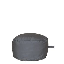 Chic Antique Lounge Puff aus Nylon f&uuml;r Draussen H32/&Oslash; 60 cm grau skandinavische Deko Online Shop