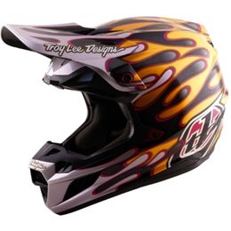 Troy Lee Designs SE5 Carbon Overspray, Motocrosshelm