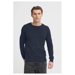 Strickpullover Blend "BHBray", Herren, Gr. XL, salute, Feinstrick, 100% Baumwolle, meliert, Basic, normal normal, Rundhals, Pullover Strickpullover, Bequemer Feinstrick-Pullover mit Rippb&uuml;ndchen