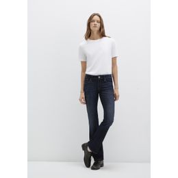 Bootcut-Jeans Mavi "BELLA MID-RISE", Damen, Gr. 25, L&auml;nge 28, rinse miami str, 77% Baumwolle, 23% Polyester, normal normal, Jeans, Bootcut Jeans