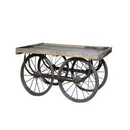 Chic Antique Alter Wagen Antik H79/L144/B70 cm natur skandinavische Deko Online Shop