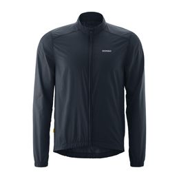 Windbreaker Gonso "Adventure Jacket Wind M", Herren, Gr. XL, nachtblau, 90% Polyamid, 10% Polyester, Jacken Windbreaker, Herren Windjacke, leichte u. winddichte Fahrradjacke, geringes Packma&szlig;