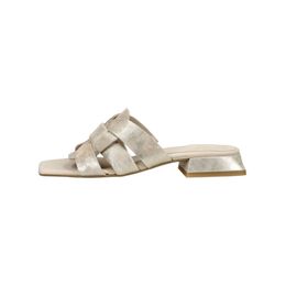 Paul Green Damen Pantolette "Paul Green Pantoletten Veloursleder", Gr. 36silber, Veloursleder, Schuhe
