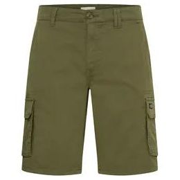 Shorts Blend "BHMORGAN REG CARGO SHORTS", Herren, Gr. 3XL, N-Gr, winter moss, Web, Obermaterial: 97% Baumwolle, 3% Elasthan, unifarben, regular fit knielang, Hosen Shorts