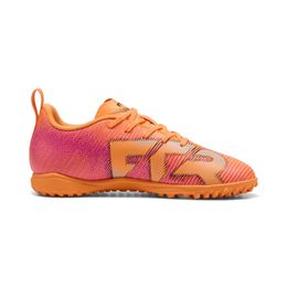 Puma Kinder Fu&szlig;ballschuh "FUTURE 8 PLAY TT Fu&szlig;ballschuhe Jugendliche", Gr. 37,5heat fire schwarz ravish orange pink, Obermaterial: Textil, Synthetik;