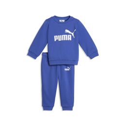 Jogginganzug Puma "Essentials Minicats Crew Jogginganzug Kinder", Jungen, Gr. 104, royal sapphire blau, Obermaterial: 32% Polyester, 68% Baumwolle. Rippe: 97% Baumwolle, 3% Elasthan, Sportanz&uuml;ge Jogginganzug