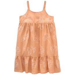 Topolino M&auml;dchen Kleid aus Leinen-Mix