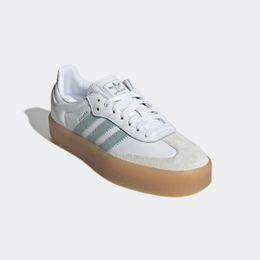 Damen Sneaker "SAMBAE", adidas originals, Gr. 38,5, gr&uuml;n, Leder, Schuhe