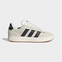 Herren Sneaker "GRAND COURT ALPHA", adidas Sportswear, Gr. 39sanftes wei&szlig;, core schwarz, gum10, Leder, Synthetik, Schuhe, Design inspiriert vom
