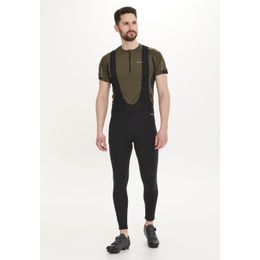 Endurance Herren Radhose "Kidapawan Bike Tights XQL", schwarz, Gr. M, bedruckt, unifarben, 72% Polyamid, 28% Elasthan, Hosen, mit weicher