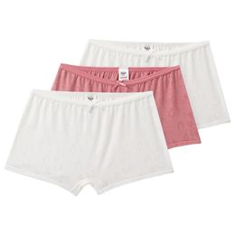 Topolino 3 M&auml;dchen Pantys mit Ajour-Muster
