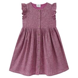 Topolino M&auml;dchen Kleid aus Leinen-Mix