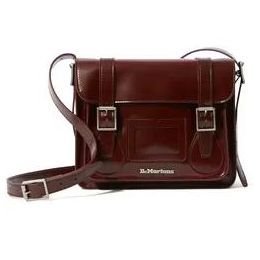 Satchel Dr. Martens "Satchel Bag", Herren, Gr. B/H/T: 28cm x 20,5cm x 7,5cm, rotbraun, Leder, Taschen, Umh&auml;ngetasche, Schultertasche, Messenger Bag