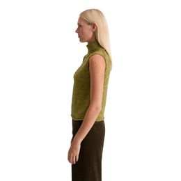 Marc O'Polo MARC O'POLO Damen Strickpullover "aus reiner Merinowolle"bright pea, Gr. XXL, unifarben, Obermaterial: 100% Schurwolle, Pullover