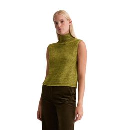 Marc O'Polo Strickpullover MARC O'POLO "aus reiner Merinowolle", Damen, Gr. XXL, bright pea, Obermaterial: 100% Schurwolle, unifarben, Pullover Strickpullover