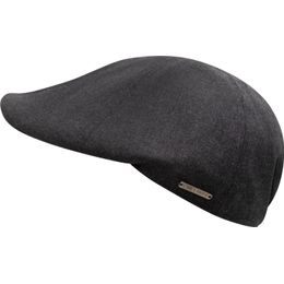 Schieberm&uuml;tze Chillouts "Windsor Hat", Herren, Gr. M, dunkelgrau, Obermaterial: 100% Polyester. Futter: 80% Polyester, 20% Baumwolle, M&uuml;tzen, Schieberm&uuml;tze mit unverwechselbarem Retro-Charme