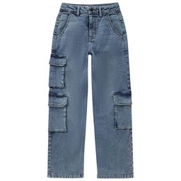 Yigga Jungen Cargo-Jeans mit verstellbarem Bund