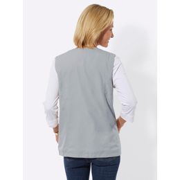 Classic Basics Damen Funktionsweste, grau, Gr. 40, unifarben, 100% Polyester, Westen