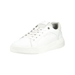 Sneaker Bullboxer "Bullboxer Sneaker Leder", Herren, Gr. 45, wei&szlig;, Leder, Schuhe Sneaker