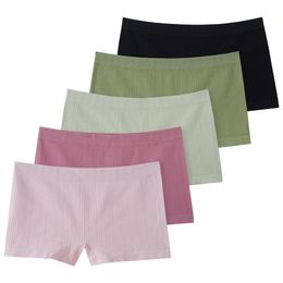 Gina Benotti 5 Damen Pantys mit Feinripp-Struktur