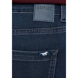 Mustang Damen Straight-Jeans "Damen Style Shelby Straight", blau, Gr. 26, Denim/Jeans, 92% Baumwolle, 6% Elastomultiester, 2% Elasthan, Jeans