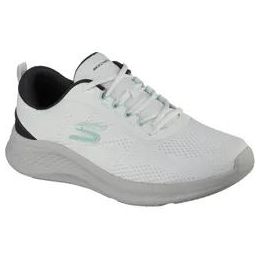 Sneaker Skechers "SKECH-LITE PRO 2.0-BERRIX", Herren, Gr. 41, wei&szlig;, schwarz, Mesh, Synthetik, Schuhe Sneaker, Schn&uuml;rschuh, Freizeitschuh, Halbschuh mit Air-Cooled Memory Foam