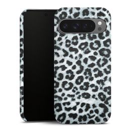 DeinDesign Google Pixel 9 Pro XL Handy Panzer Handyh&uuml;lle robuste Outdoor H&uuml;lle Schutzh&uuml;lle matt Animal Look Leo Print Fur Tough Case