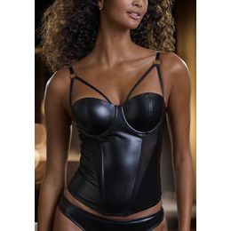 Petite Fleur Gold Corsage schwarz Gr. 80 Cup B f&uuml;r Damen