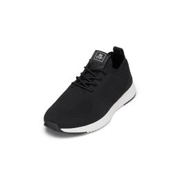 Marc O'Polo Sneaker MARC O'POLO "aus recyceltem Polyester", Herren, Gr. 40, schwarz, Obermaterial: 100% Polyester, unifarben, Schuhe Sneaker