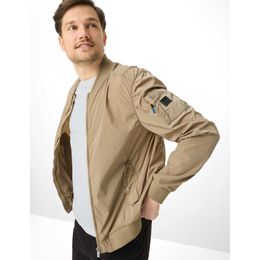 Steppjacke Brax "Style CREW", Herren, Gr. M, sand, Web, 95% Polyamid, 5% Elasthan, Jacken Steppjacke