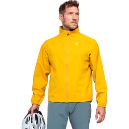 Sch&ouml;ffel SCH&Ouml;FFEL Herren Fahrradjacke, gold, Gr. 50, Obermaterial: 100% Polyester, Jacken, Winddicht, wasserabweisend &Uuml;bergangsjacke