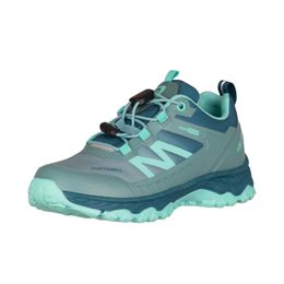 Trollkids Kinder Outdoorschuh "Kids Sirdal Hiker Low", Gr. 28, gr&uuml;n, Synthetik, Textil, mehrfarbig, Schuhe, wasserdicht