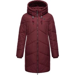Ragwear Damen Steppmantel "Novista", rot, Gr. XL, Obermaterial: 100% Polyester. Futter: 100% Polyester. Wattierung: 100% Polyester. &Auml;rmelfutter: 100%