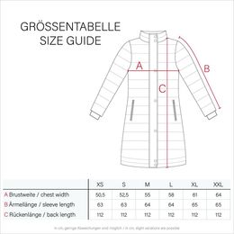 Marikoo Damen Winterjacke "Nadaree XVI", gr&uuml;n, Gr. XL, Obermaterial: 100% Polyester. Futter: 100% Polyester. Wattierung: 100% Polyester. &Auml;rmelfutter: