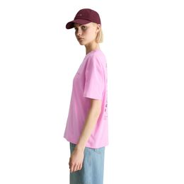 Marc O'Polo Damen T-Shirt "mit R&uuml;ckenprint"pale bubblegum, Basic, Gr. XL, MARC O'POLO DENIM, bedruckt, Obermaterial: 100% Baumwolle, Shirts