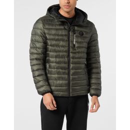 Plein Sport Herren Blouson "Tiger", gr&uuml;n, Gr. M, Futter: 100% Polyester. Au&szlig;enmaterial: 100% Polyamid. F&uuml;llung: 100% Polyester, Jacken
