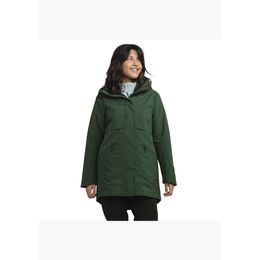 Sch&ouml;ffel SCH&Ouml;FFEL Damen Parka "Ins Parka Style Malkay WMS", gr&uuml;n, Gr. 48, Obermaterial: 100% Polyester. Futter: 100% Polyester. Wattierung: 100% Polyester,