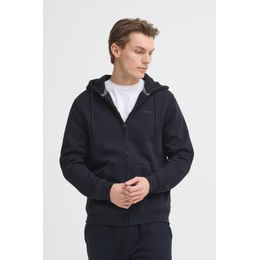 Kapuzensweatjacke Blend "BHDowntown", Herren, Gr. M, schwarz navy, Sweatware, 50% Baumwolle, 50% Polyester, regular fit h&uuml;ftlang, Rundhals, eingesetzt Rippb&uuml;ndchen, Sweatjacken, Stilvolle Kapuzensweatjacke