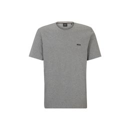 BOSS Herren T-Shirt "T-Shirt Mix & Match T-Shirt R 1er Pack", grau, Gr. S, Obermaterial: 95% Baumwolle CO. 5% Elasthan EL., Shirts