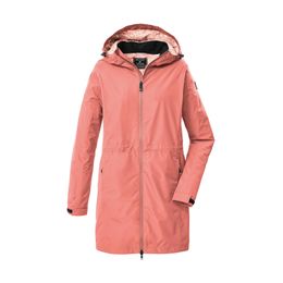 Killtec Damen Parka "KOS 35 WMN PRK"pfirsich, Gr. 38, Obermaterial: 100% Polyester;Futter: 100% Polyester, Jacken, Wasser- und winddichter
