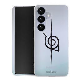 DeinDesign Galaxy S26 Handy Slim Case Silikon Handyh&uuml;lle transparent H&uuml;lle extra d&uuml;nn Konoha Sasuke Naruto Shippuden Silikon Slim Case