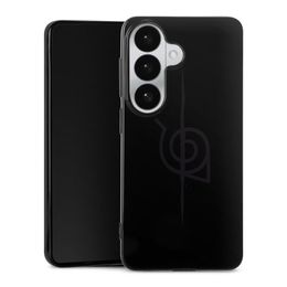 DeinDesign Galaxy S26 Handy Slim Case extra d&uuml;nn Silikon Handyh&uuml;lle schwarz H&uuml;lle Konoha Sasuke Naruto Shippuden Silikon Slim Case